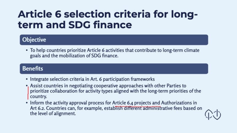 Article 6 and Long-term Financing | NEYEN